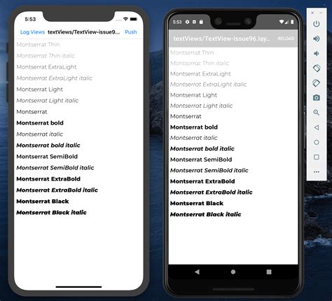 Using Custom Fonts Mobileui Docs