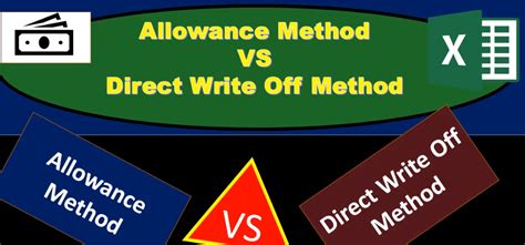 Allowance Method Vs Direct Write Off Method Accounting Instruction Help And How To Financial