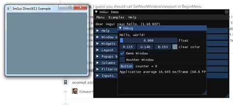 Imgui Multi Viewports Virtual Viewports