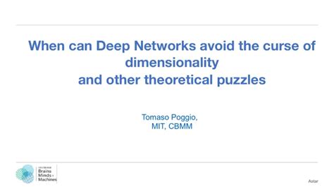 [ppt] When Can Deep Networks Avoid The Curse Of Dimensionality And Other Powerpoint