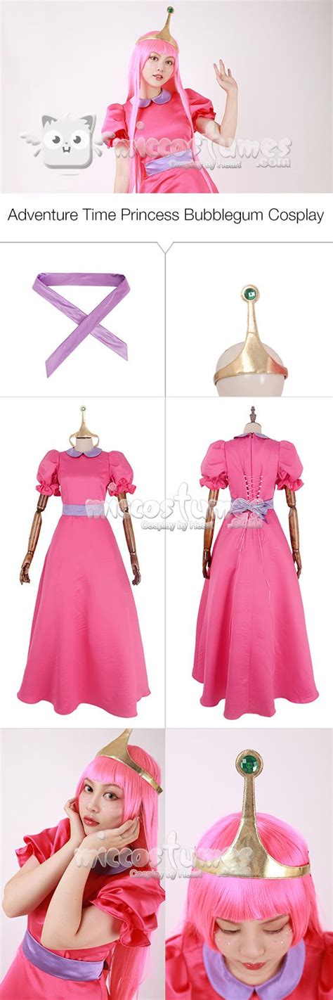 Adventure Time Princess Bubblegum Cosplay Costume