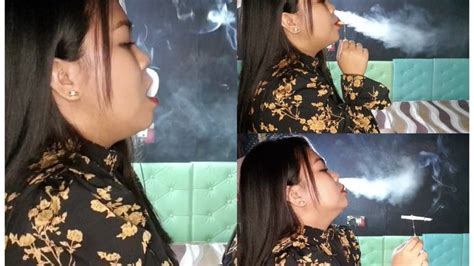 Nose Exhales For Menthol And Cork Ashiana Smokes Clips4sale