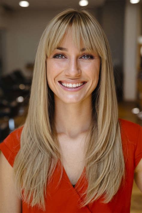 Gorgeous Ways To Rock Bangs With Blonde Hair In