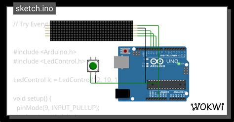 Dotmatrixname Wokwi Esp32 Stm32 Arduino Simulator