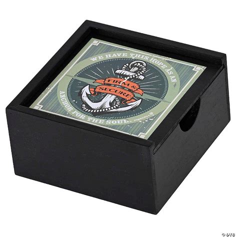 Edge Collections 6 Black Small Memory Box Black Anchor Theme