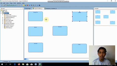 tutorial penggunaan sql developer data modeler oracle untuk membuat