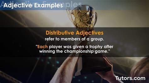 Adjectives — Definition Examples And Uses
