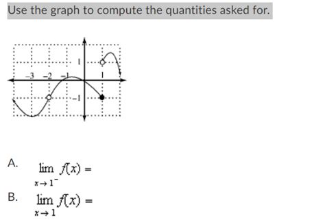 Solved Use The Graph To Compute The Quantities Asked Foruse
