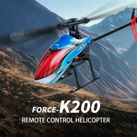 Wltoys Xk K200 4ch Heli 6 Axis Gyro Altitude Hold Optical Flow