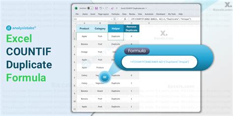 Excel Countif Duplicates Formulas And Practical Examples