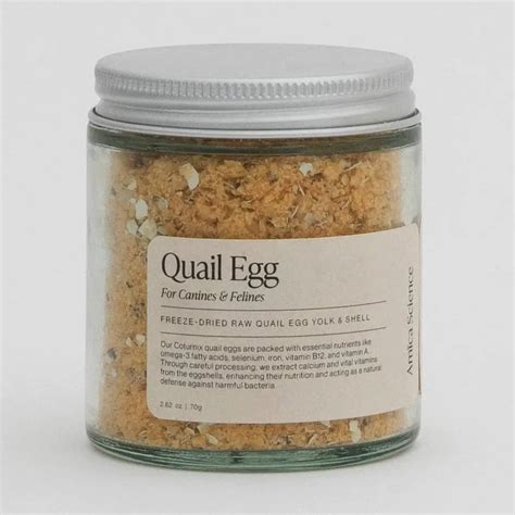 Amica Science Freeze Dried Quail Egg Topper Everyday Woof