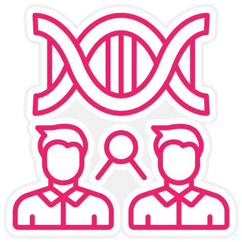 Premium Vector Vector Design Cloning Icon Style