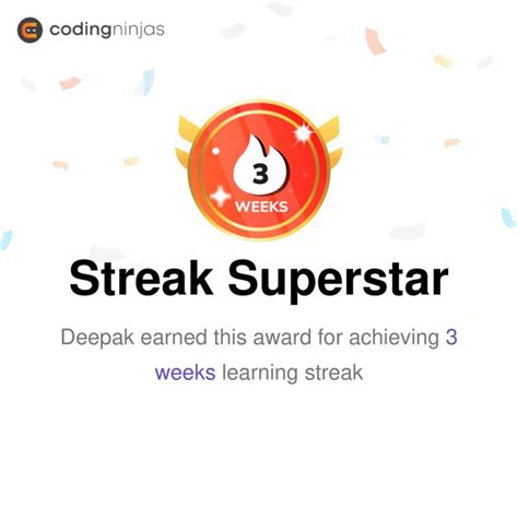 deepak kumar on linkedin codingninjas achievements