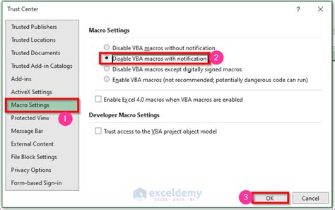 Macro Settings In Excel Dealing With Grey Outs Exceldemy