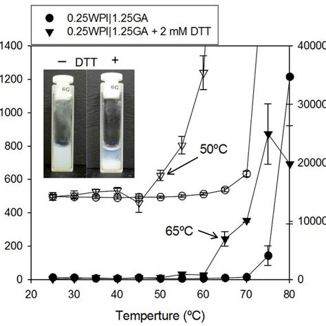 Effect Of A Reducing Agent Dithiothreitol Dtt On Aggregation Of Wpi Download Scientific