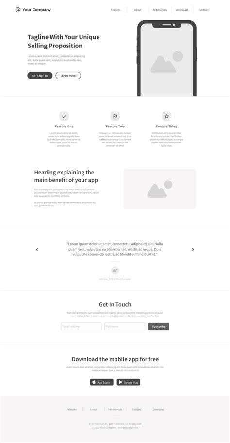 Low Fidelity Wireframe Template Moqups