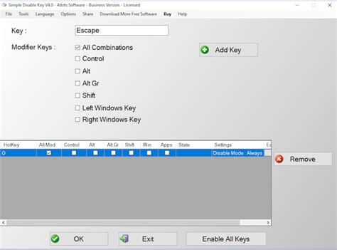Simple Disable Key 100 Discount Sharewareonsale Simple Disable Key 100 Discount Sharewareonsale