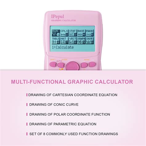 Graphing Calculator Ipepul Scientific Calculators 10 Modes 4 Graphing Functions