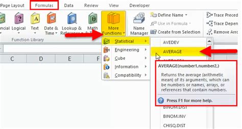 Average In Excel Formula Examples How To Use Average Function