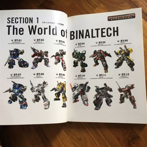 The Transformers Binaltech And Tf Collection Complete Guide Japanese Hobbies And Toys Toys