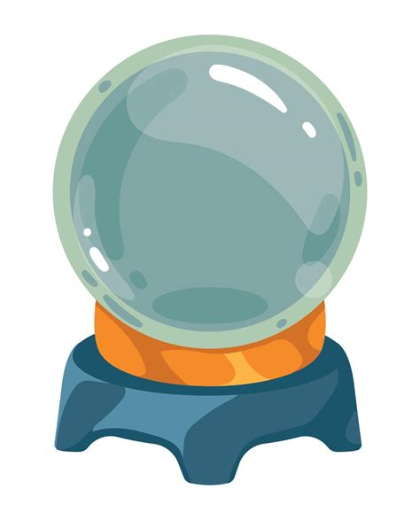 Magic Sphere Future Telling 17406484 Vector Art At Vecteezy