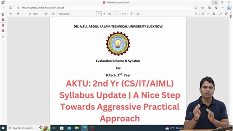 Aktu 2nd Yr Csitaiml Syllabus Update A Nice Step Towards