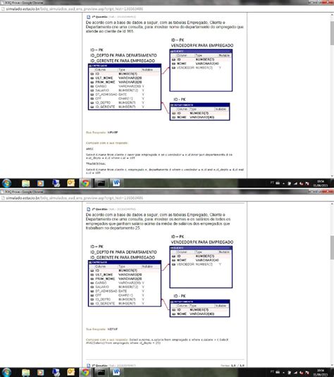 ImplementaÇÃo De Banco De Dados3 Simulado 2 Implementação De Banco De