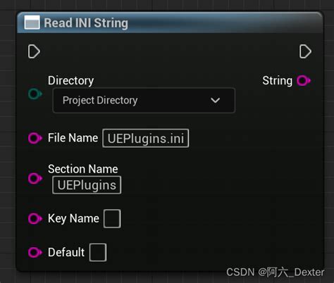 Ue Ini文件操作 Ini File Operation Read Write 插件说明ue读取ini蓝图插件 Csdn博客