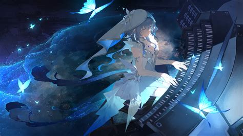 Shorekeeper Shorekeeper Playing Piano 4k Wallpaper Pixiewall