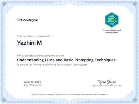Promptengineering Llms Ai Machinelearning Codesignal Techskills