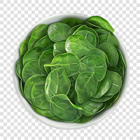Spinach Slices Premium Ai Generated Psd