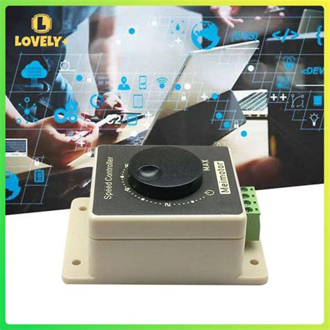 A DC V PWM DC Motor Governor Waterproof DC Drive Speed Controller