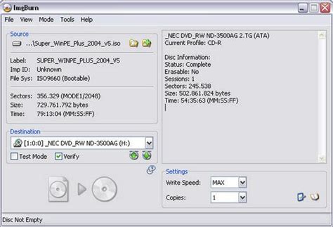 Software Update Imgburn 2310 Computer Downloads Tweakers