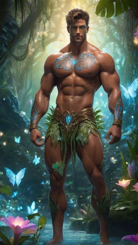 Pin Di Hello Handsome Male Art