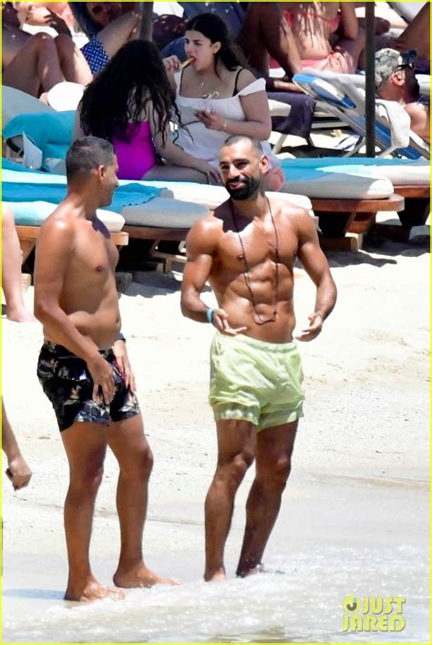 Photo Mohamed Salah Shirtless At The Beach 10 Photo 5054506 Just