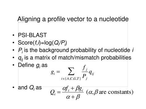 Ppt Pairwise Profile Alignment Powerpoint Presentation Free Download Id4209214