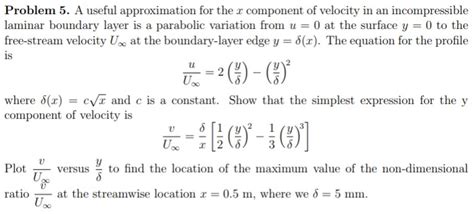 problem 5 a useful approximation for the r component