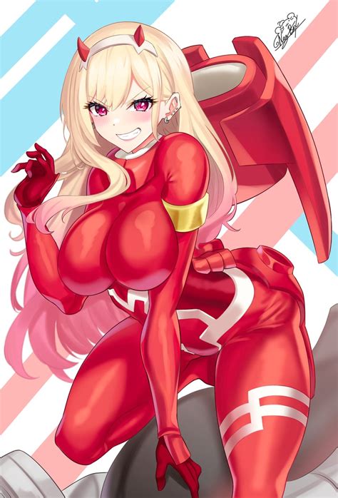 Zero Two And Kitagawa Marin Darling In The Franxx And More Drawn By Nez Box Danbooru