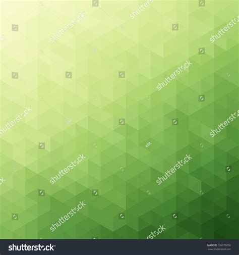 Abstract Green Triangle Background Vector Illustration Stock Vector Royalty Free 136776050