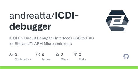 Github Andreatta Icdi Debugger Icdi In Circuit Debugger Interface