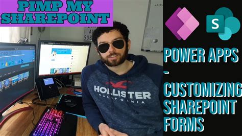 Power Apps Customize Sharepoint Forms Youtube