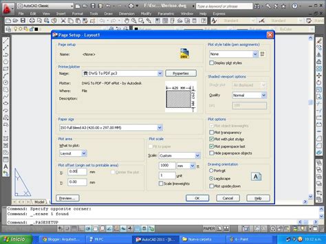 Arquitecturinga Autocad Como imprimir correctamente en escala Layout o Presentación