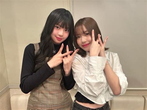 240417 me i twitter update rinon and tsuzumi kpopping