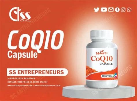 Coq10 Coenzyme Capsule At ₹ 120 Box Coenzyme Capsule In Jaipur Id 2850552505712