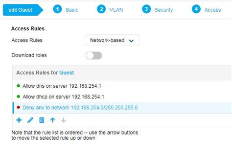 problem with guest network controllerless networks