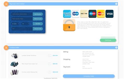 Payment Checkout Multi Step Form Css Transition