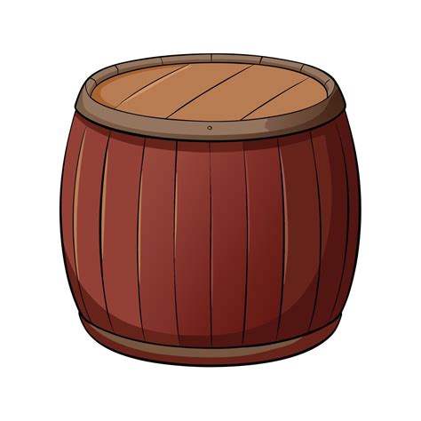 Cartoon Style Barrel Illustration For Game Development Assets 60738207
