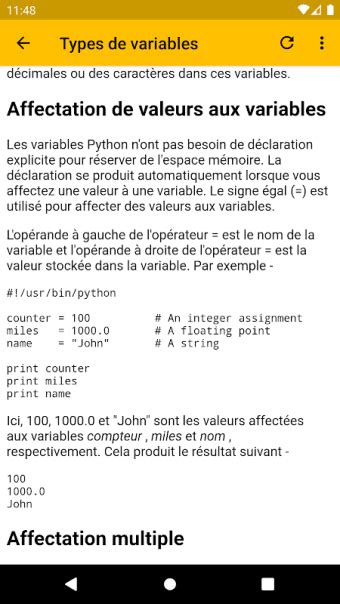 android 용 cours python apk 다운로드