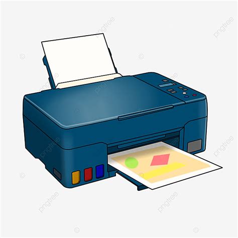 Cartoon Printer Clipart Png Images