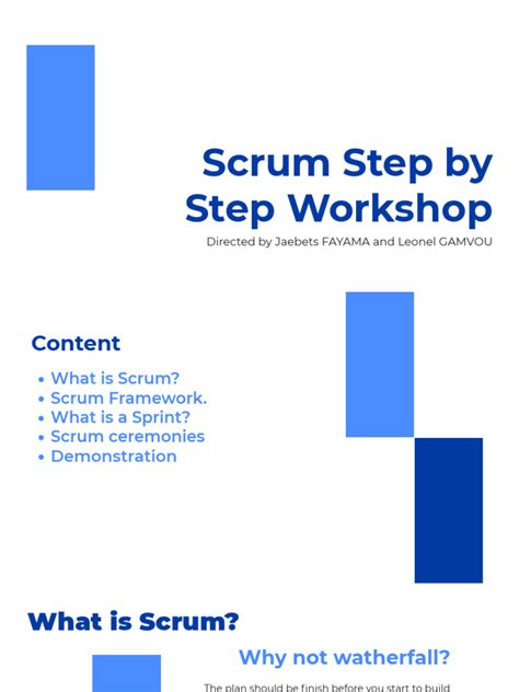 scrum step by step download free pdf scrum software development